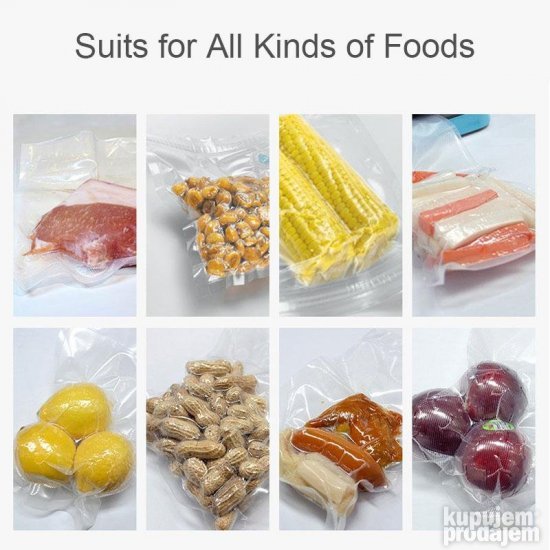 Vakum KESE za vakumiranje hrane 60 kom - XL -za "Sous vide ...
