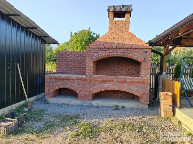 Zidanje pecenjara,rostilja..Zidanje ciglom - KupujemProdajem