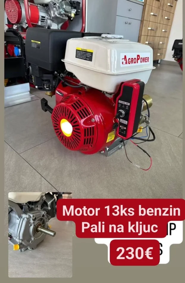 Benzinski motor 13ks na kljuc - KupujemProdajem