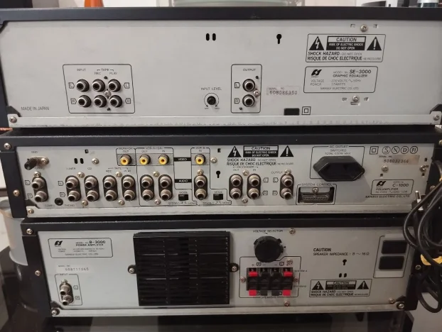 Sansui B-3000,C-1000 i ES-3000,snagaš,preamp I EQ - Top - KupujemProdajem