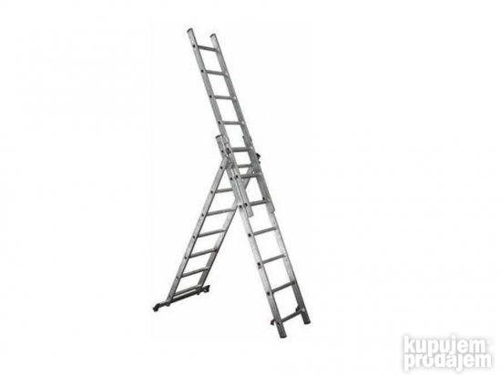 Merdevine aluminijumske profesional 3 x 13 - KupujemProdajem