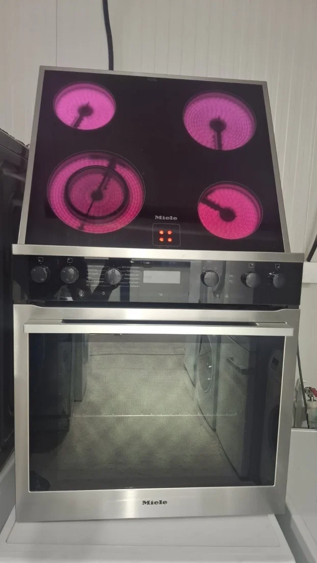 Miele ugradni šporet set (rerna i ploča) inox- Kvalitet - KupujemProdajem