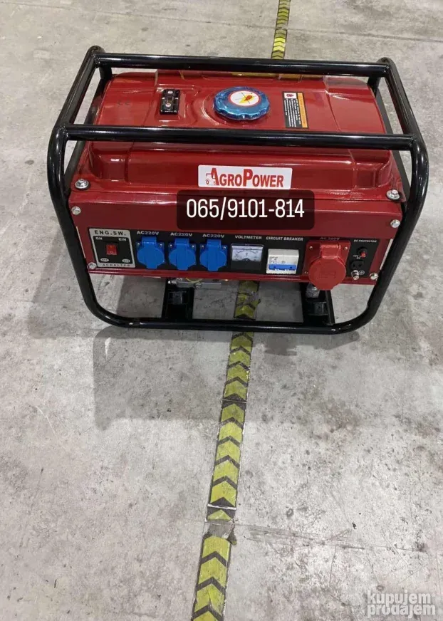 AstraKorea trofazni agregat 4.2kw na potez/ključ - KupujemProdajem