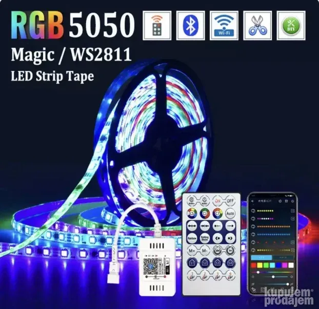WIFI TRAKA led traka RGB TRAKA led traka WIFI TRAKA - KupujemProdajem