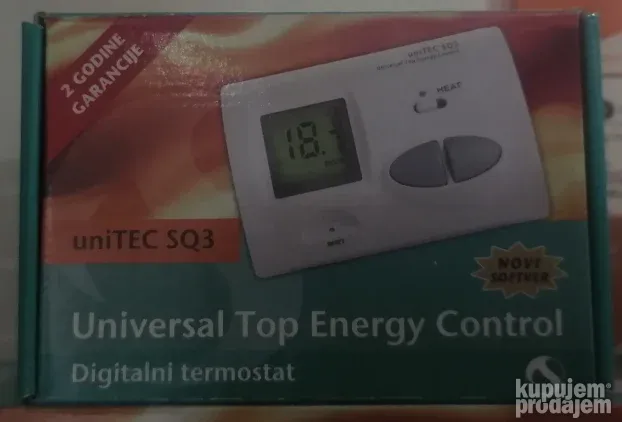 Termostat digitalni sobni Unitec sq3 - KupujemProdajem