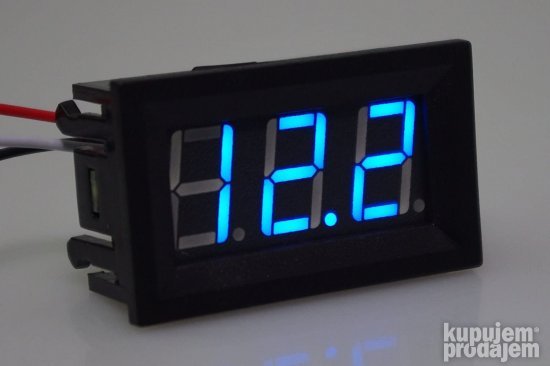 Voltmetar - merenje jednosmernog napona 5-100V - KupujemProdajem