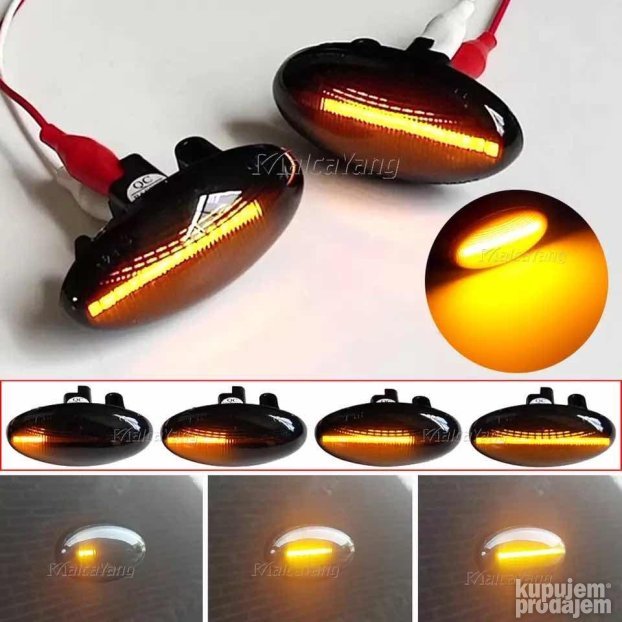 Peugeot 107 2005-2015 led direkcioni - trceci migavci - KupujemProdajem