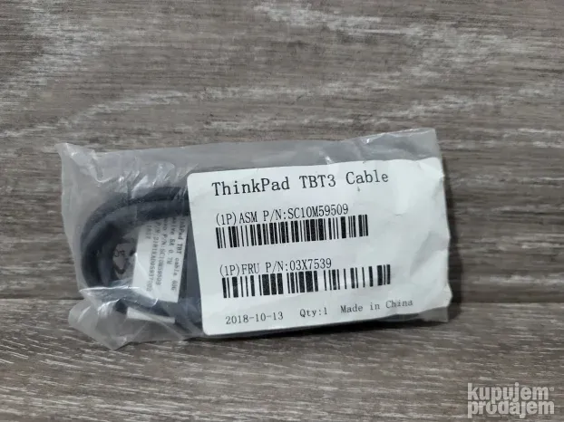 Original kabl ThinkPad ThunderBolt 3 TB3 USB-C cable kabal ...