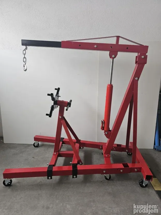 Dizalica roda (KRAN) za vadjenje motora i nosac motora 2t - KupujemProdajem