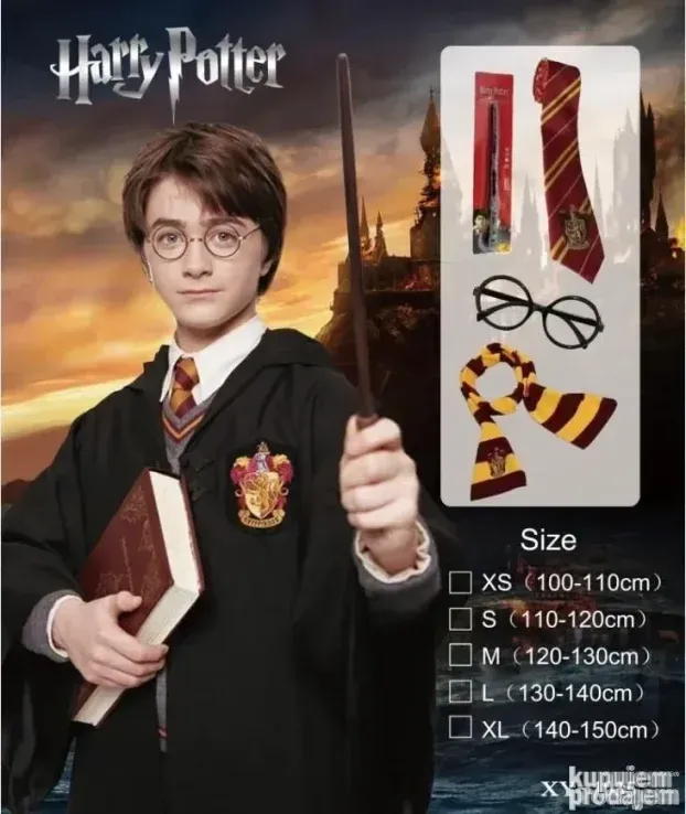 NOVO! Kostim Harry Poter za decu - KupujemProdajem
