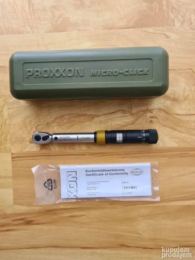 Proxxon Micro-Click moment kljuc 3-15Nm MC15 1/4 - KupujemProdajem