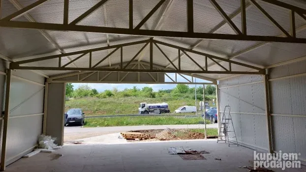 Metalne konstrukcije, hale, magacini, garaze - KupujemProdajem
