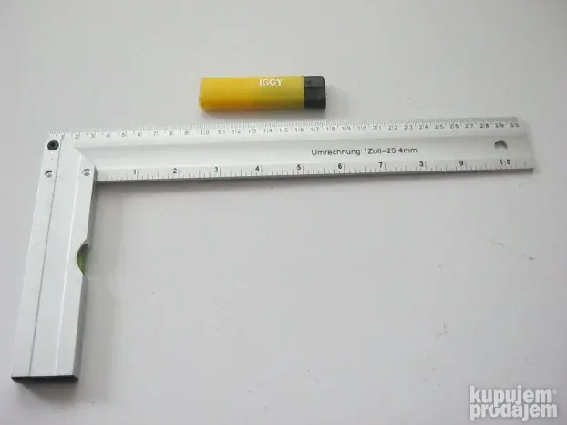 Aluminijumska vinkla sa libelom 300mm - KupujemProdajem