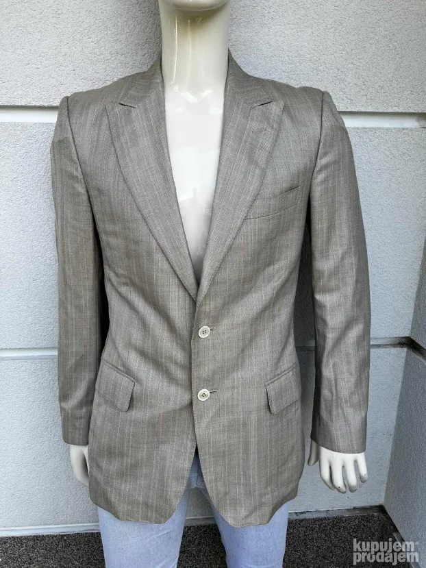 YSL Saint Laurent Muski sako ORIGINAL Unikat Old Money 48 M ...