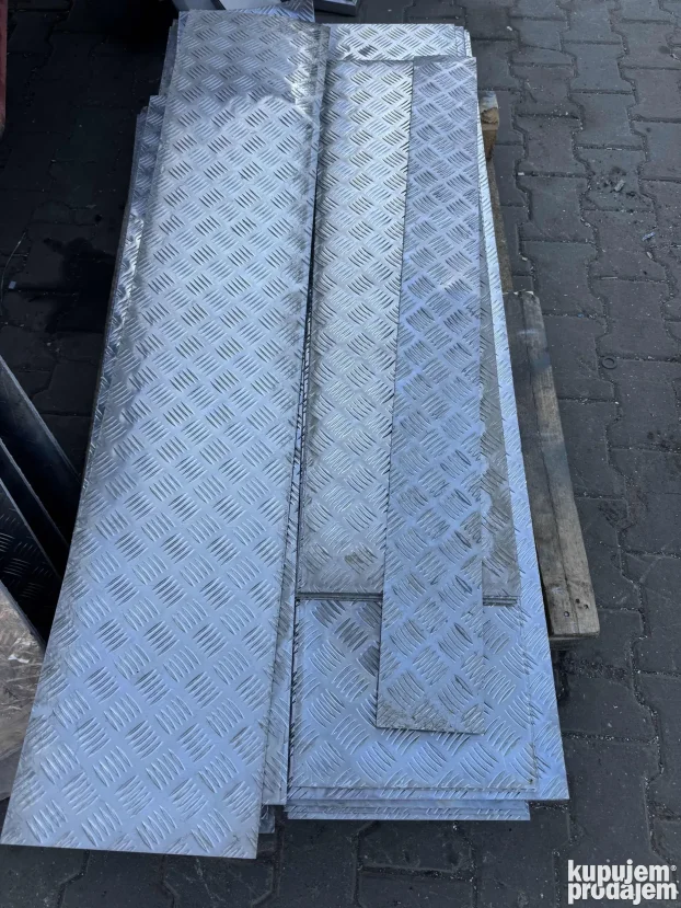 Aluminijumski lim rebrasti - KupujemProdajem
