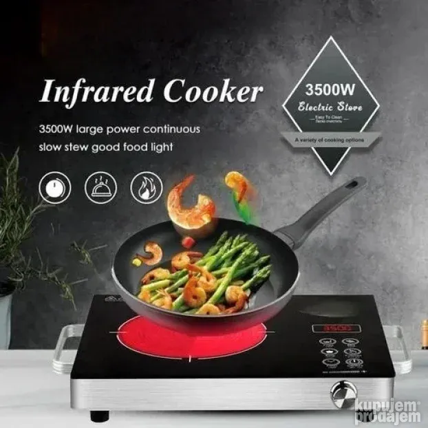 Mini sporet Ploca za kuvanje Infrared sporet Ravna ringla - KupujemProdajem