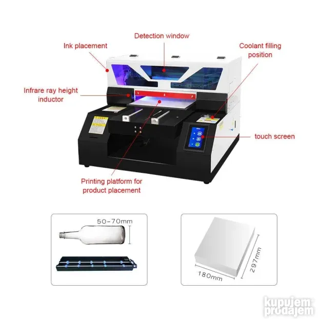 UV stampac printer flatbed A3 - KupujemProdajem