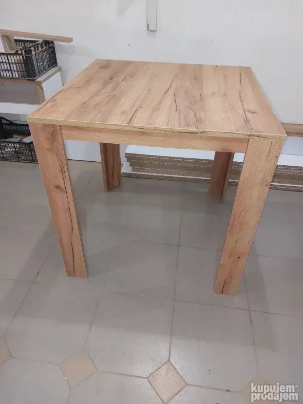 Kuhinjski sto 80x80 visina 80 SVET POLICA 2023 - KupujemProdajem