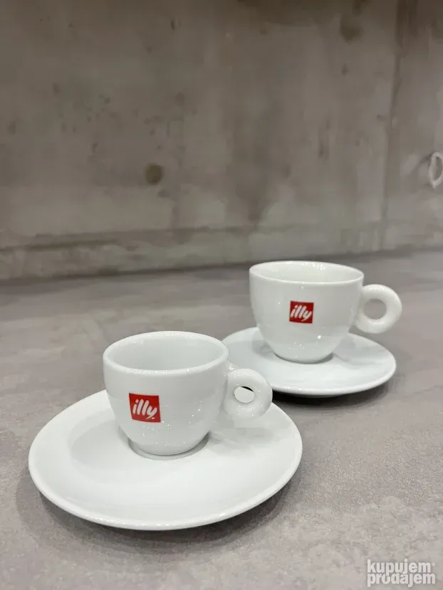 ILLY keramicke soljice za espresso kafu - KupujemProdajem