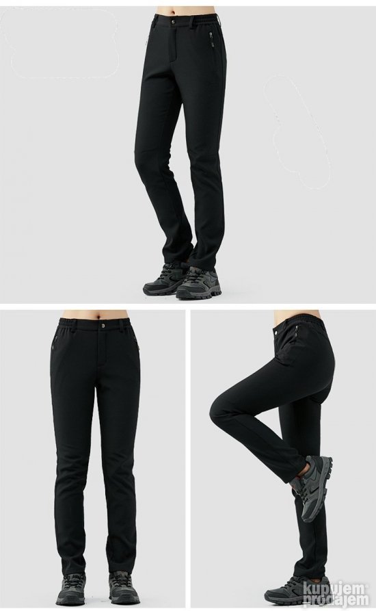 PANTALONE Ženske RASPRODAJA Soft shell termo Vodoodbojne - KupujemProdajem