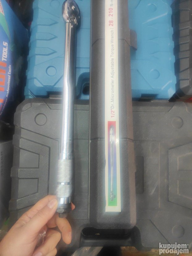 Moment kljuc 28 do 210 Nm 1/2" sa 3 gedore i nastavak - KupujemProdajem