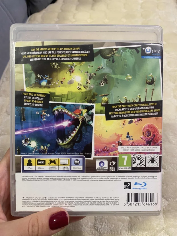 Rayman Legends ps3 Sony Playstation 3 KOMPLETNA - KupujemProdajem