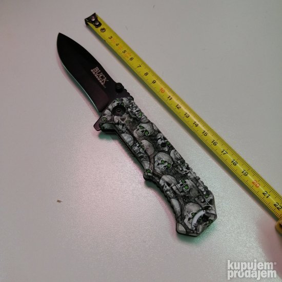 Noz BUCK Lovacki noz Buck preklopni Noz Skull - KupujemProdajem