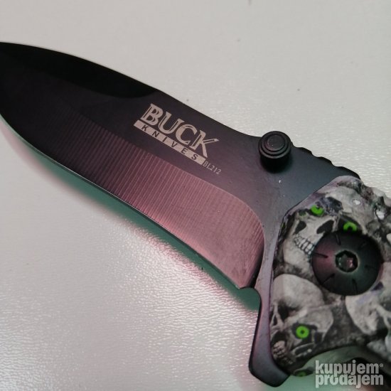 Noz BUCK Lovacki noz Buck preklopni Noz Skull - KupujemProdajem