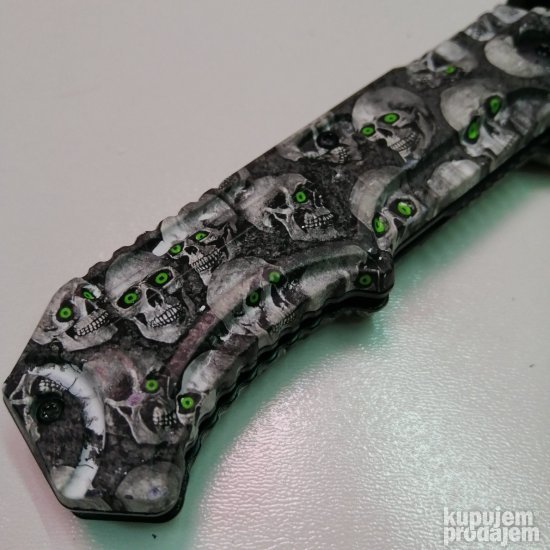 Noz BUCK Lovacki noz Buck preklopni Noz Skull - KupujemProdajem