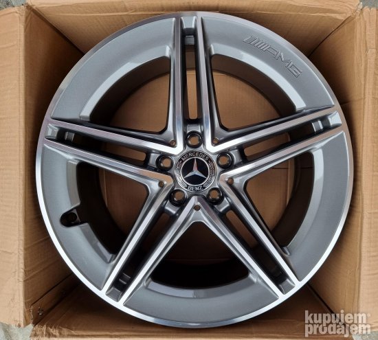 nove alu felne 19 " original mercedes C63 amg - KupujemProdajem