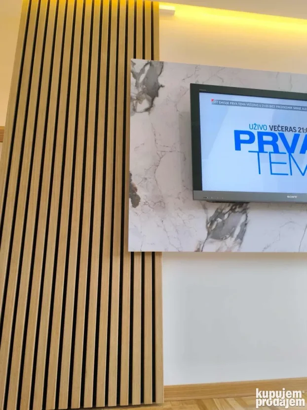Drvene letvice za zid, akustični paneli, dekorativni paneli ...