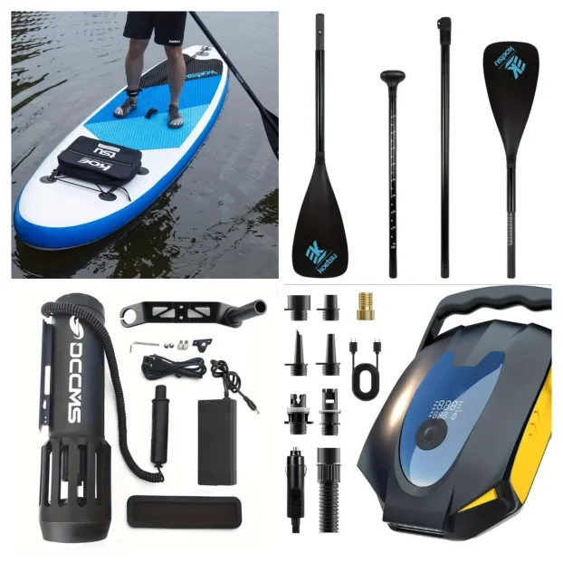 SUP Oprema Vesla Kajak Pumpa Daska Stand Up Paddle Skuter - KupujemProdajem