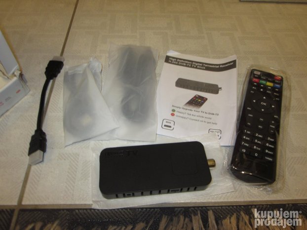 Dcolor DVB-T2 Tv Stick -digitalni zemaljski dekoder NOVO - KupujemProdajem