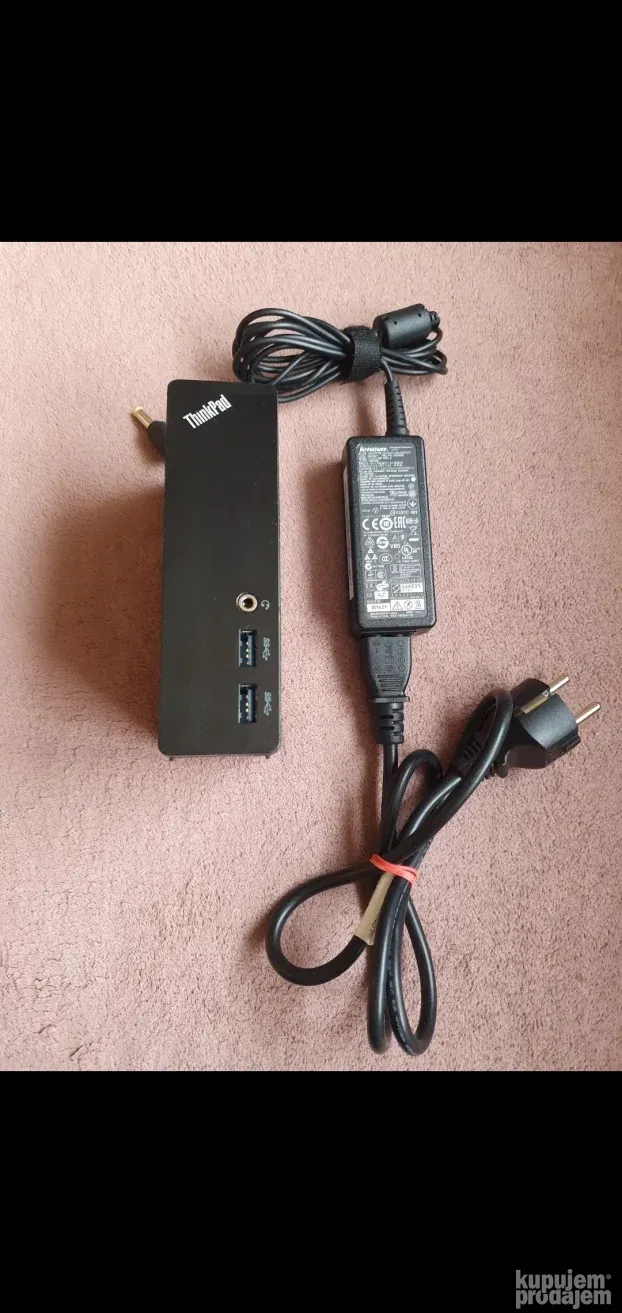Lenovo ThinkPad USB 3.0 Dock Docking Station (DU9019D1) - KupujemProdajem