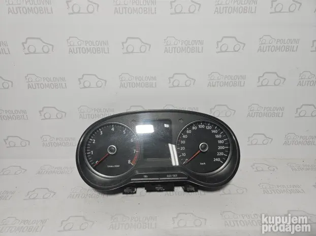 VW Polo 6R kilometar sat instrument tabla benzin - KupujemProdajem