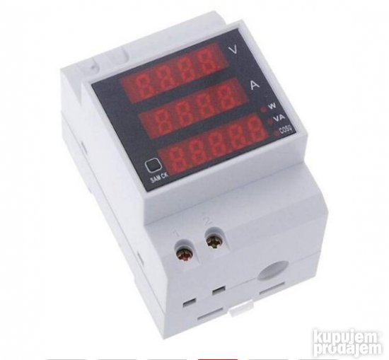 Merenje Napona , Struje , Snage potrosnje na DIN sinu - KupujemProdajem