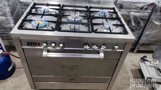 Profesionalni sporet na plin sa ogromnom plinskom rernom - KupujemProdajem