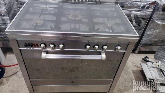 Profesionalni sporet na plin sa ogromnom plinskom rernom - KupujemProdajem