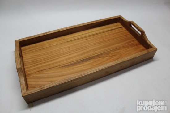 Posluzavnik od drveta za serviranje 50x26cm - KupujemProdajem