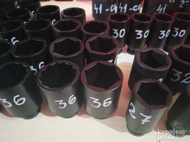 Kovane duboke gedore 1/2-3/4-1" col - KupujemProdajem