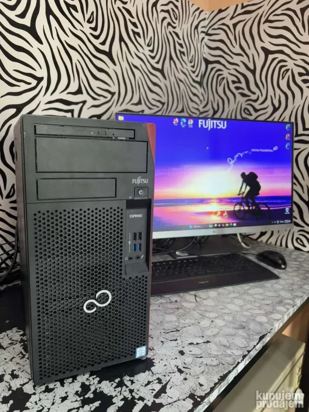 Fujitsu P557 i5-7400 -8gb DDR4-256gb NVMe-GTX 745 2GB - KupujemProdajem