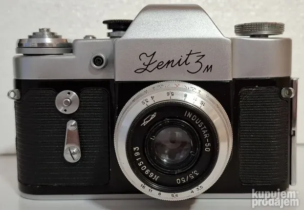 Zenit 3M+Industar-50 3,5/50-Nekoriscen/Nov ali neispravan - KupujemProdajem