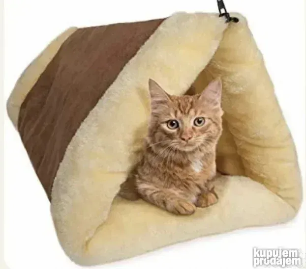 Kućica za mace 2u1 Krevet za macke - Novo -Akcija - KupujemProdajem