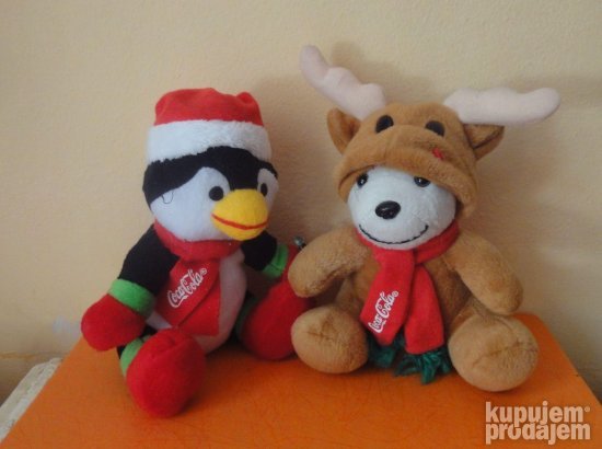 Pingvin Pingo i Irvas TOPLI CocaCola šal - KupujemProdajem