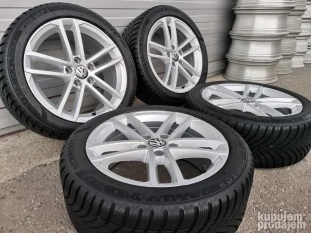 VW Golf 7 GTD alu felne 17 5x112 T-Roc Touran Jetta Caddy P ...
