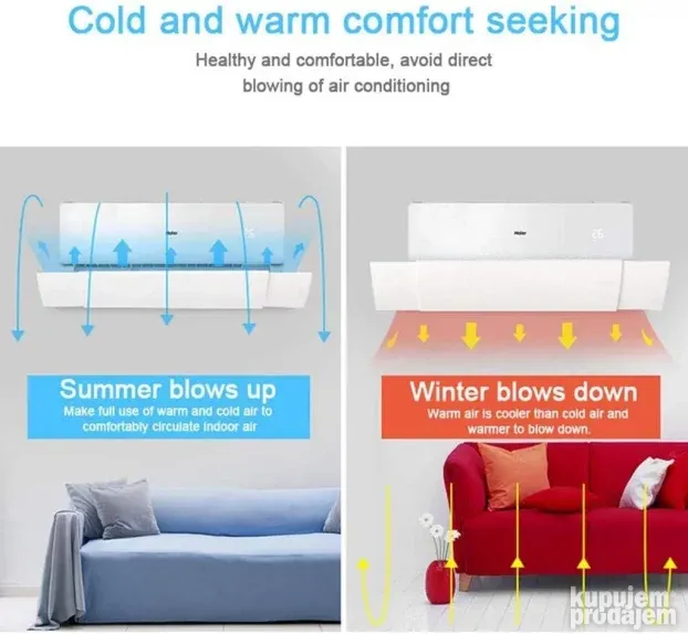 Dodatak za klimu usmerivac klime - vazduha za klima uredjaj - KupujemProdajem