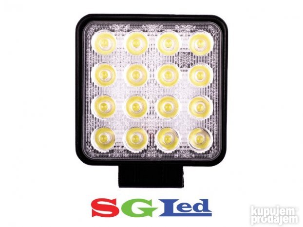 LED radno svetlo 12/24V 48W - 16 dioda - KupujemProdajem