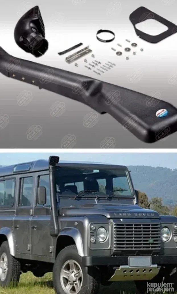 SNORKEL Land Rover Defender OFF ROAD, usis - KupujemProdajem