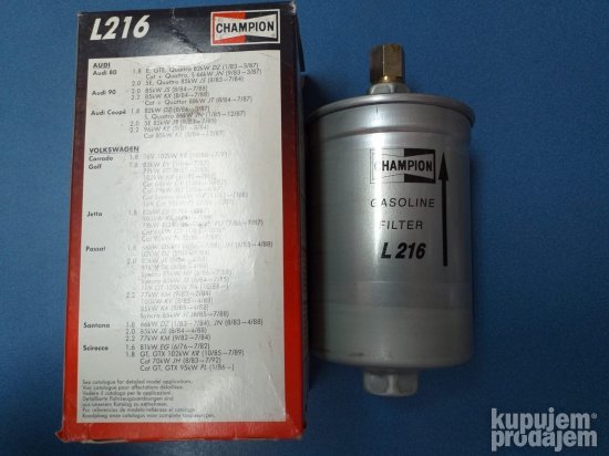 Filter goriva Audi VW L216 - KupujemProdajem