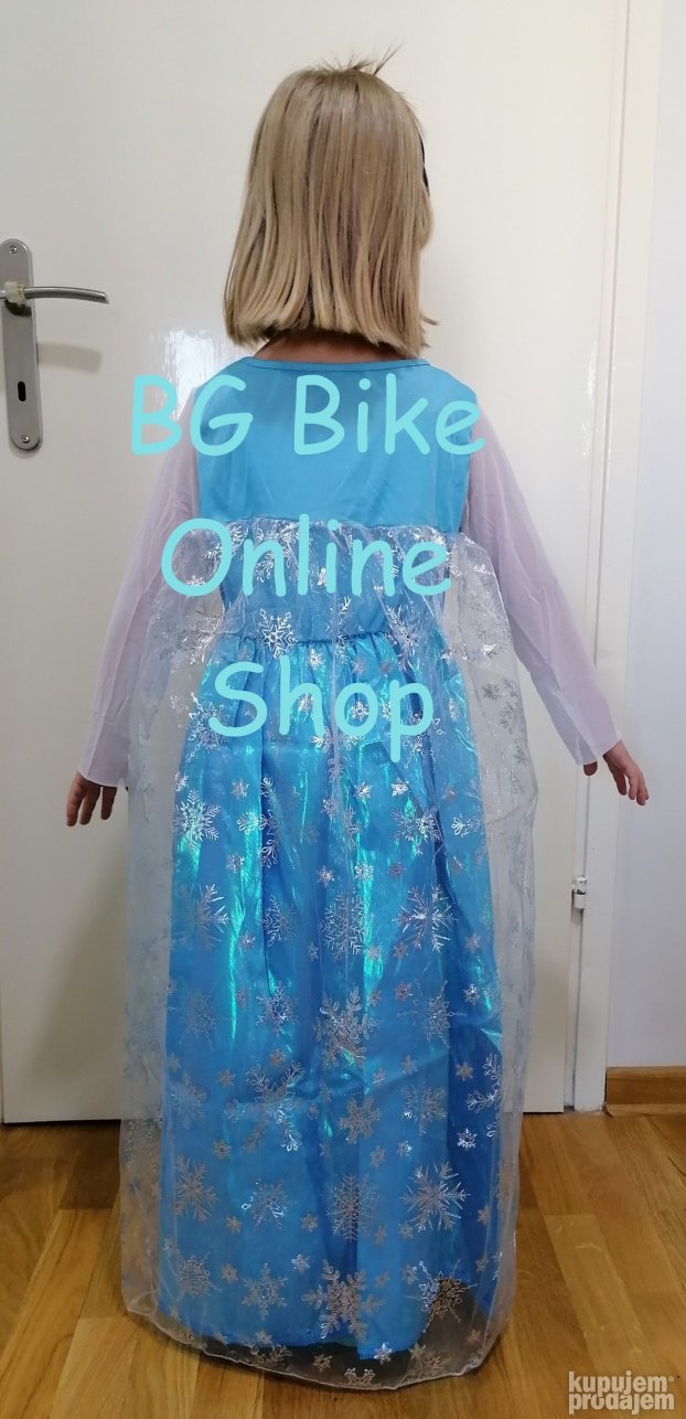 Novo Elza Elsa Frozen kostim kostimi haljina model B 1 - KupujemProdajem
